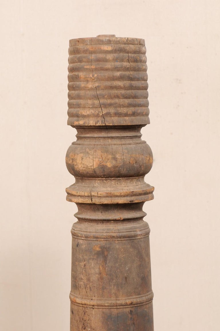 19th Century British Colonial Architectural Column on Stand at 1stDibs