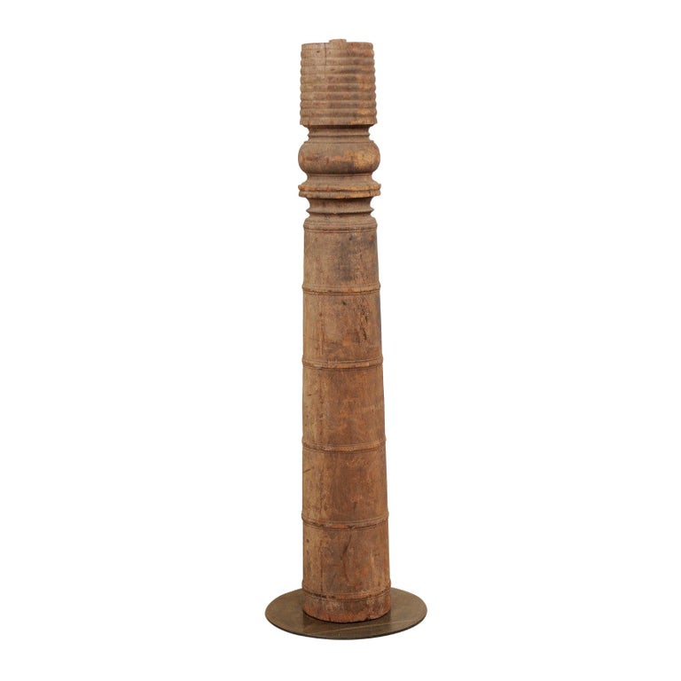 19th Century British Colonial Architectural Column on Stand at 1stDibs