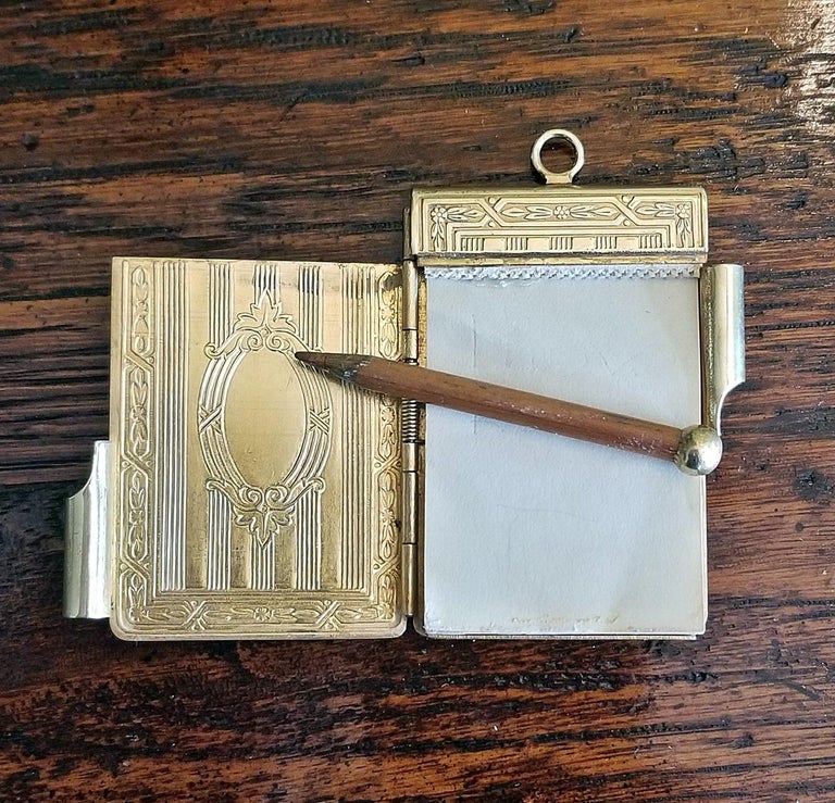 19th Century British Ladies Brass Pocket Notebook at 1stDibs | 19th ...