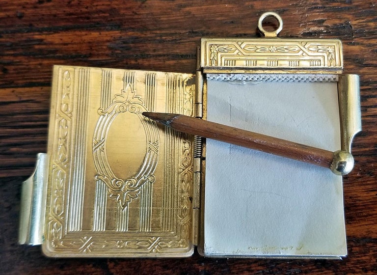 19th Century British Ladies Brass Pocket Notebook at 1stDibs | 19th ...