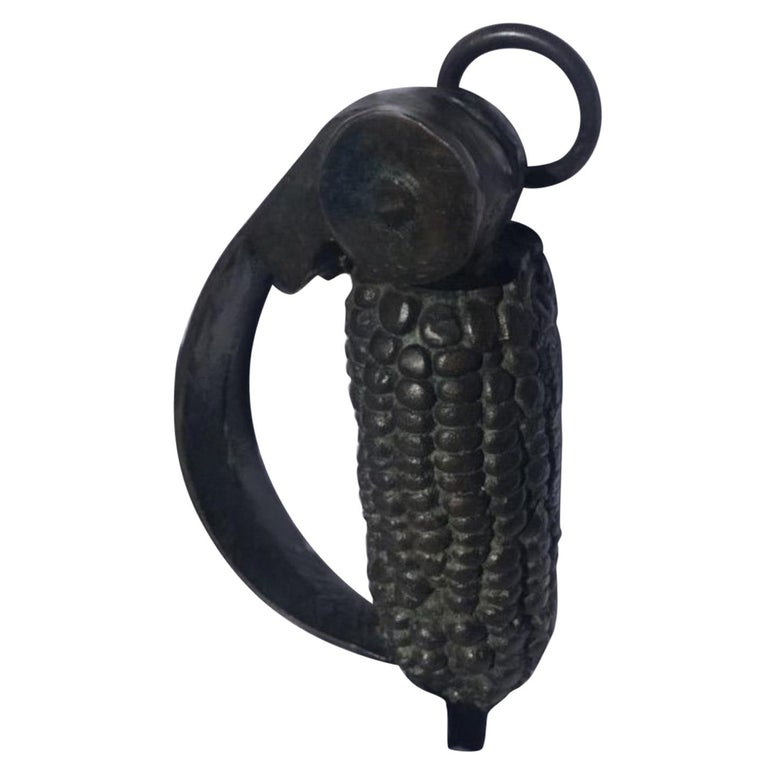 19th Century Bronze Corn Sculpture For Sale at 1stDibs