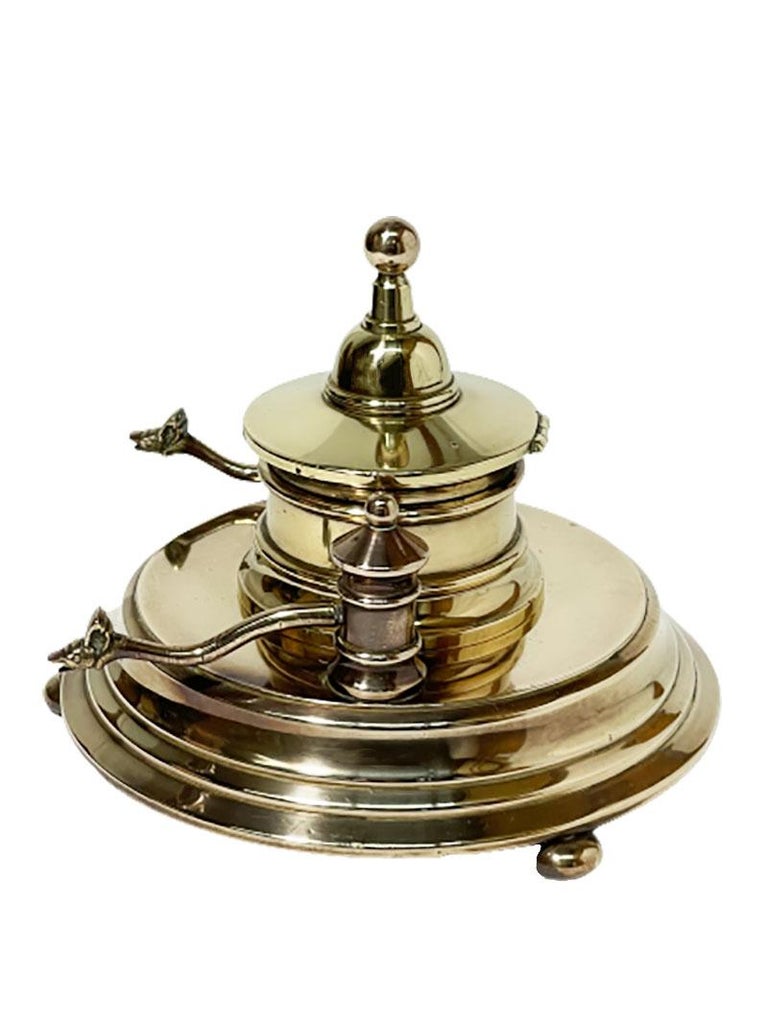 19th Century Bronze Inkwell For Sale at 1stDibs