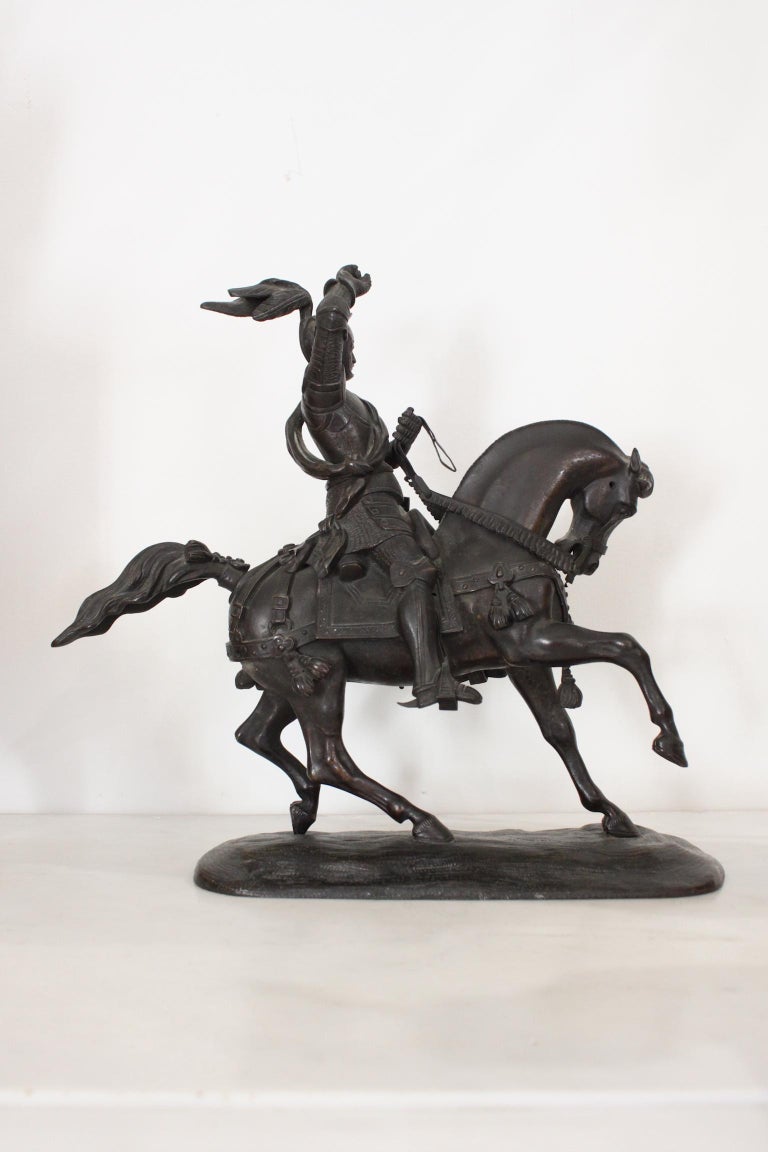 19th Century Bronze Knight at 1stDibs