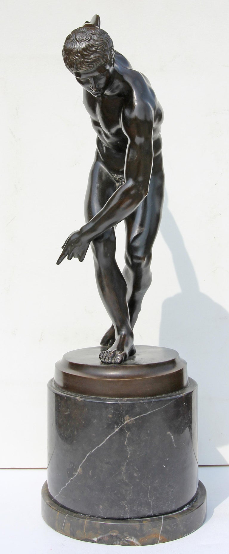 19th Century Bronze Sculpture "The Discus Thrower" at 1stDibs | discus ...