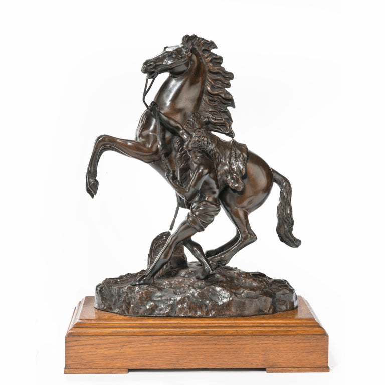 19th Century Bronze Sculptures of the Marly Horses at 1stDibs