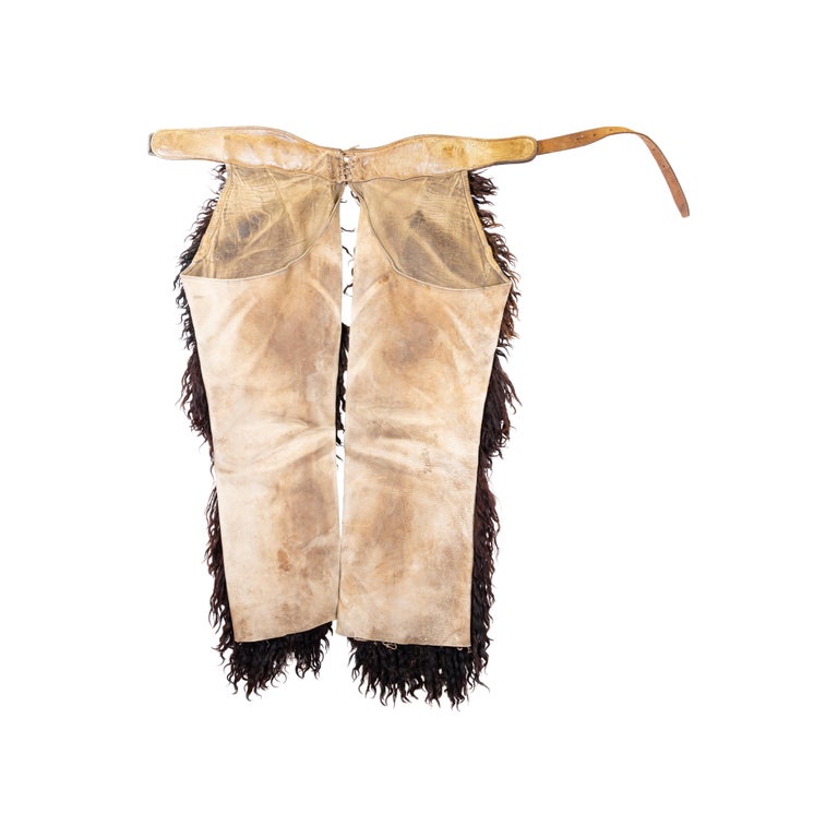 19th Century Brown Wooly Chaps For Sale at 1stDibs