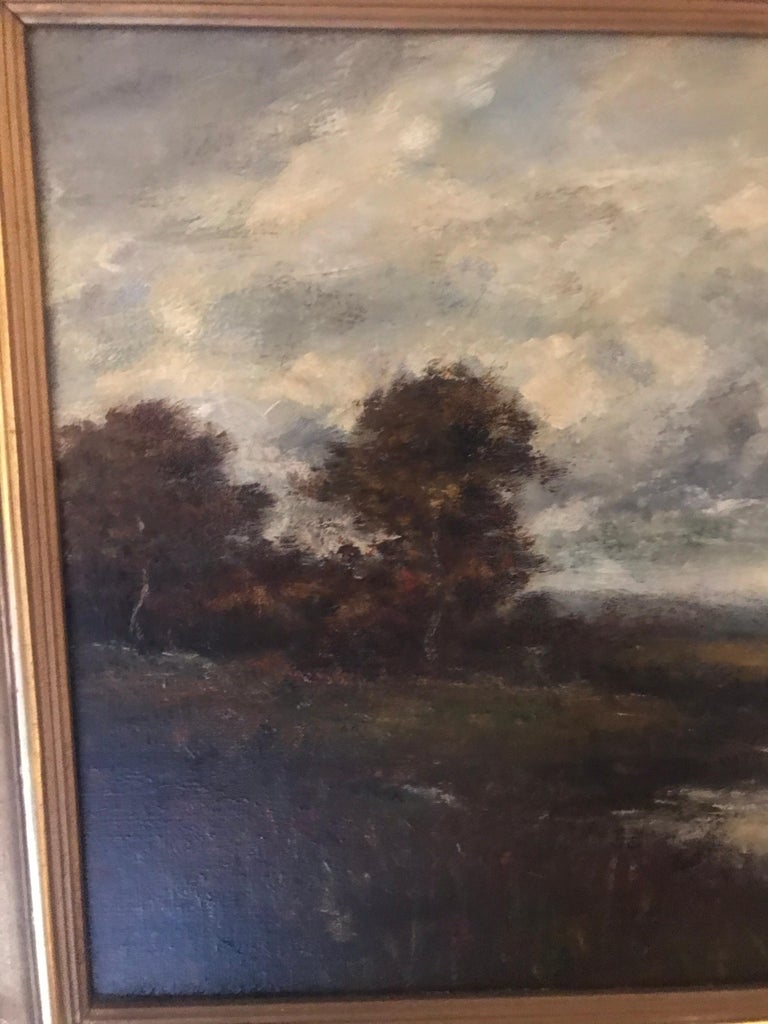 Original 19th Century Bucolic Landscape Signed A. H. Wyant For Sale at ...