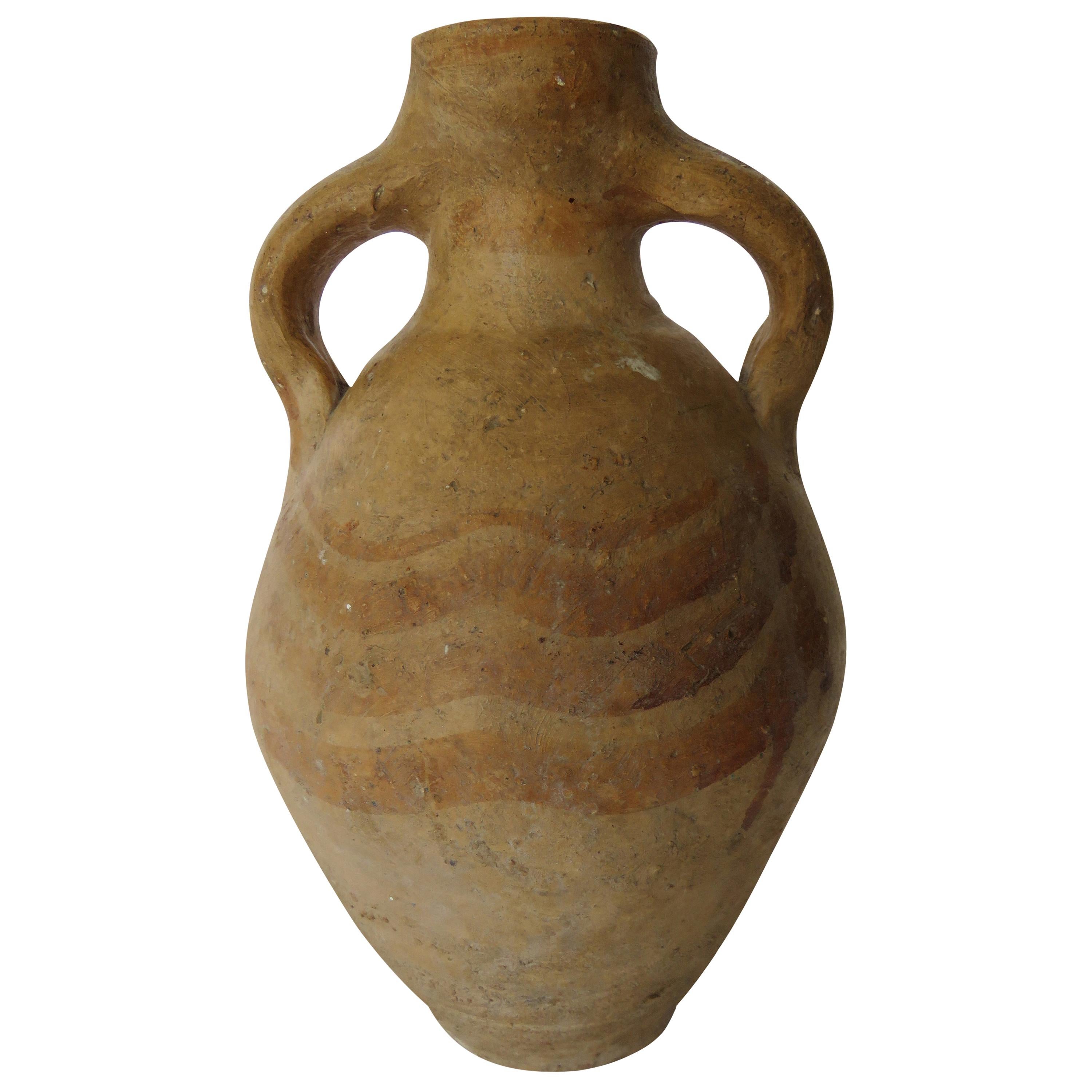 19th Century Calanda Terracotta Water Pitcher at 1stDibs