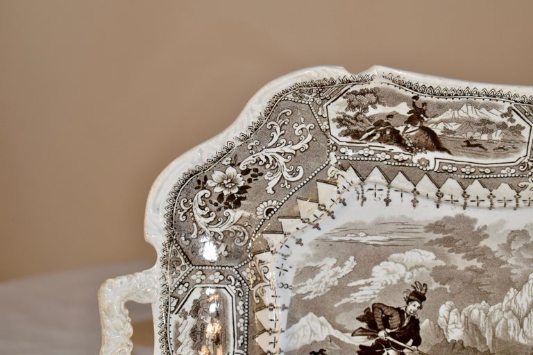 19th Century "Caledonia" Tray by Adams For Sale at 1stDibs