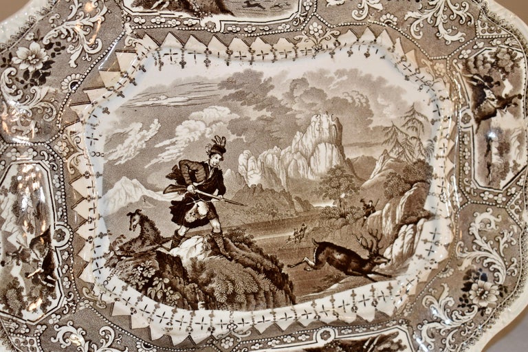 19th Century "Caledonia" Tray by Adams For Sale at 1stDibs