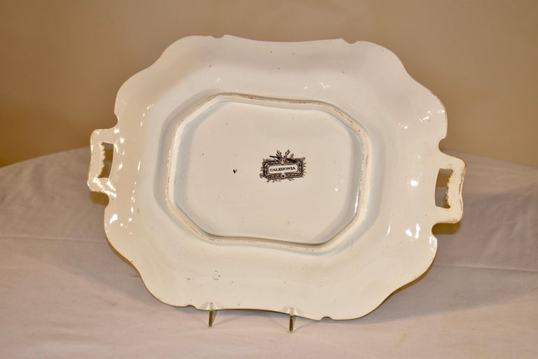 19th Century "Caledonia" Tray by Adams For Sale at 1stDibs