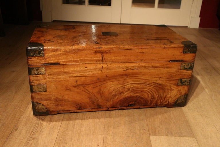19th Century Camphor Wooden Box at 1stDibs