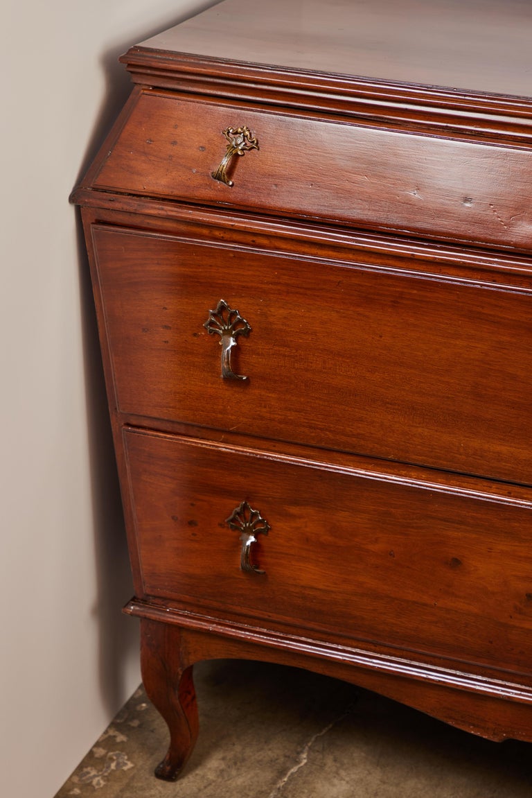 19th Century, Canted Corner Commode For Sale at 1stDibs