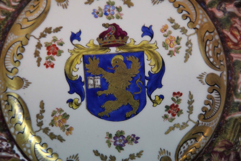 19th Century Capodimonte Plate at 1stDibs