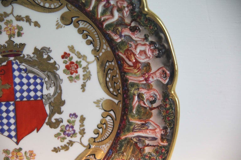 19th Century Capodimonte Plate at 1stDibs | capodimonte plates