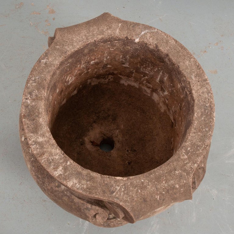 19th Century Carved English Pot For Sale at 1stDibs