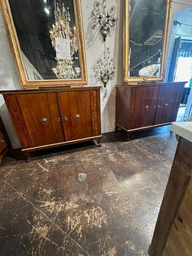 19th Century Carved Walnut Buffets For Sale at 1stDibs