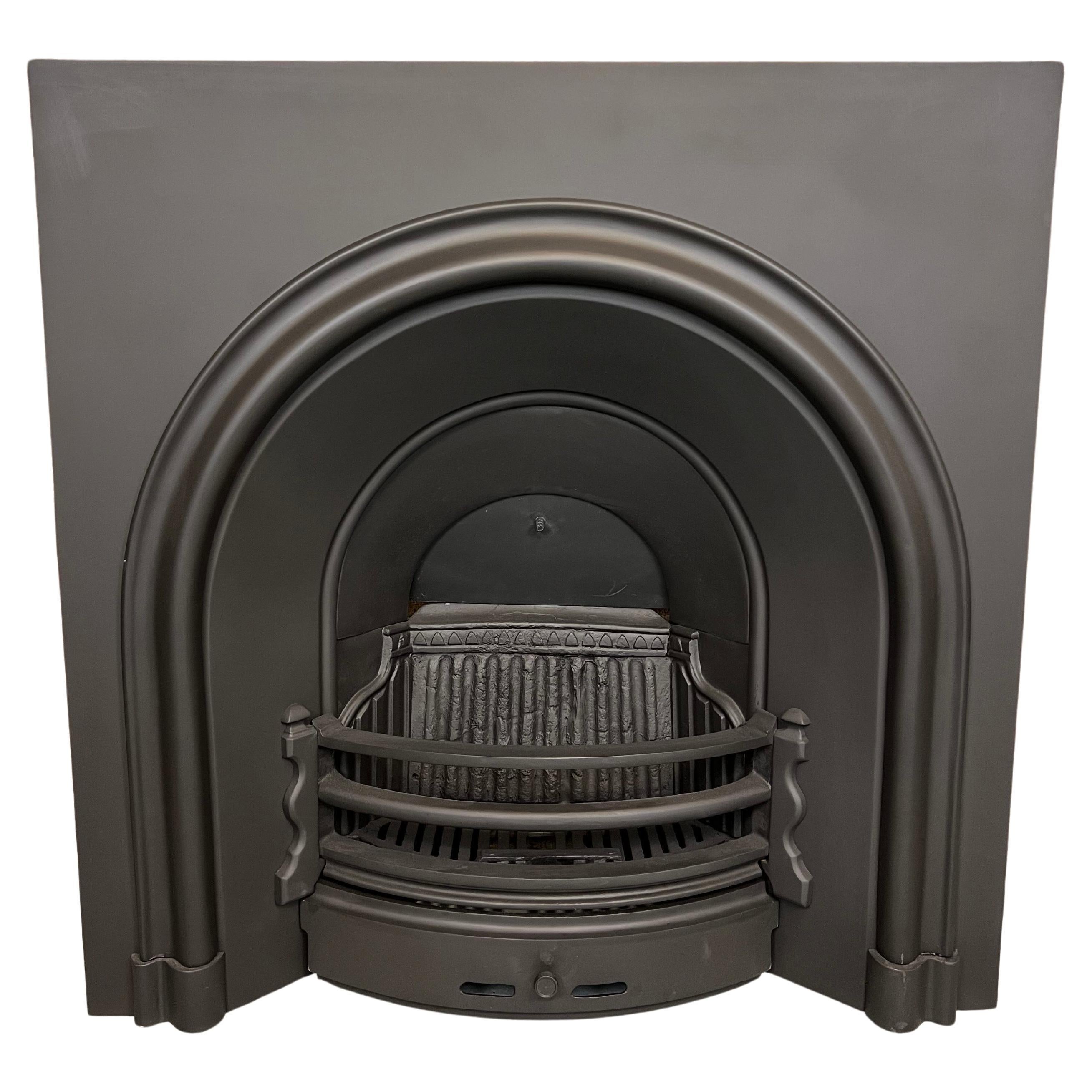 19th century European cast iron wood burning stove For Sale at 1stDibs