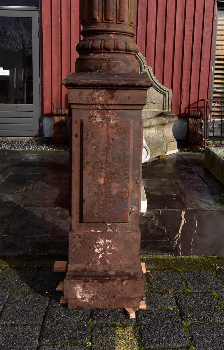 19th Century Cast Iron Posts at 1stDibs | iron column, cast iron posts ...
