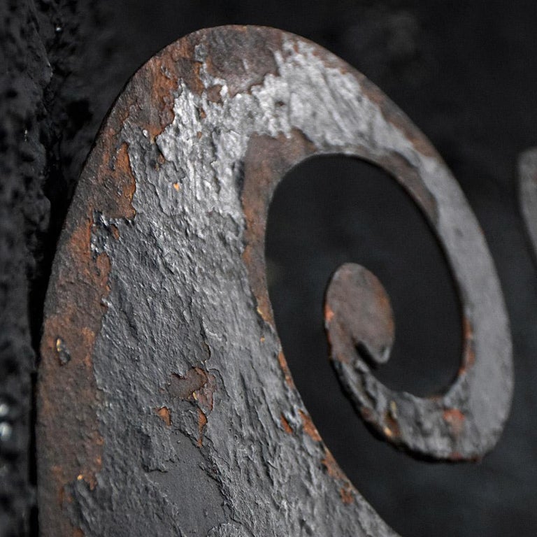 19th Century Cast Iron Shoemaker’s Trade Sign For Sale at 1stDibs