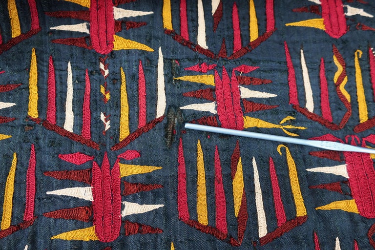 19th Century Central Asian Embroidered Chyrpy Mantle Cloak For Sale at ...