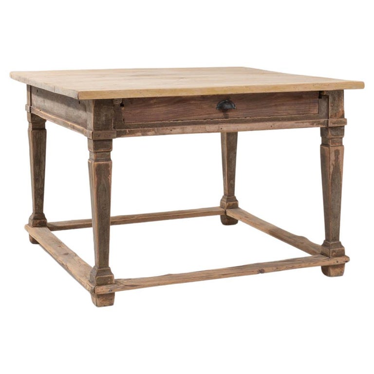 19th Century Central European Wooden Table For Sale at 1stDibs