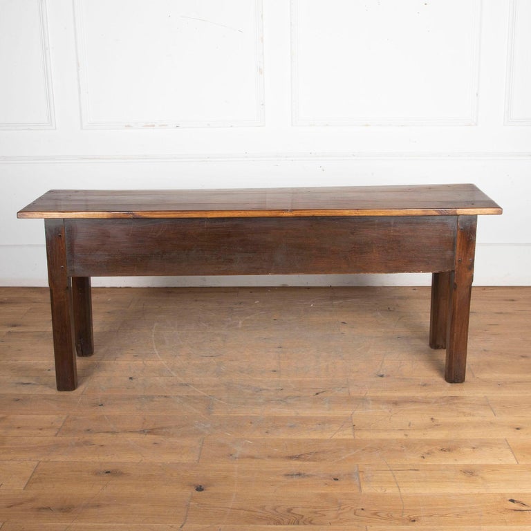 19th Century Chestnut Dresser Base For Sale at 1stDibs
