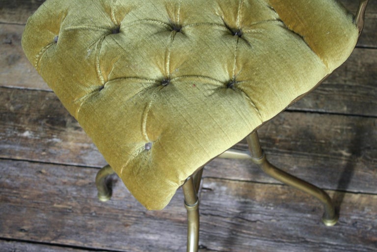 19th Century C. H. Hare Cast and Tubular Brass Adjustable Music Cello ...