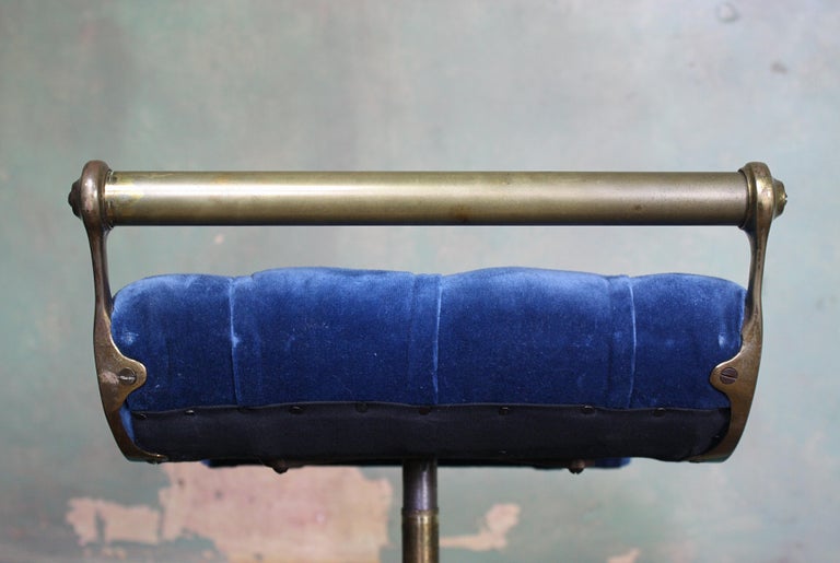 19th Century C.H.Hare Cast and Tubular Brass Adjustable Music Cello ...