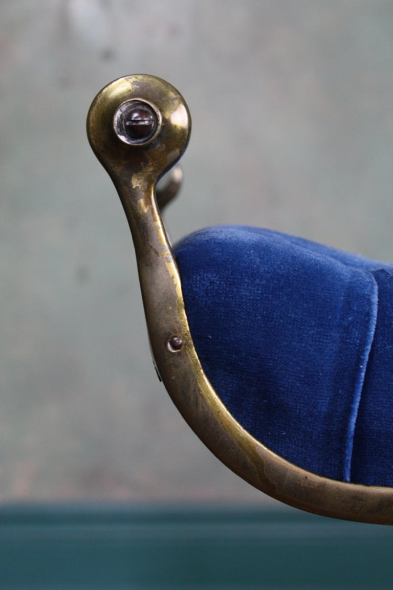 19th Century C.H.Hare Cast and Tubular Brass Adjustable Music Cello ...