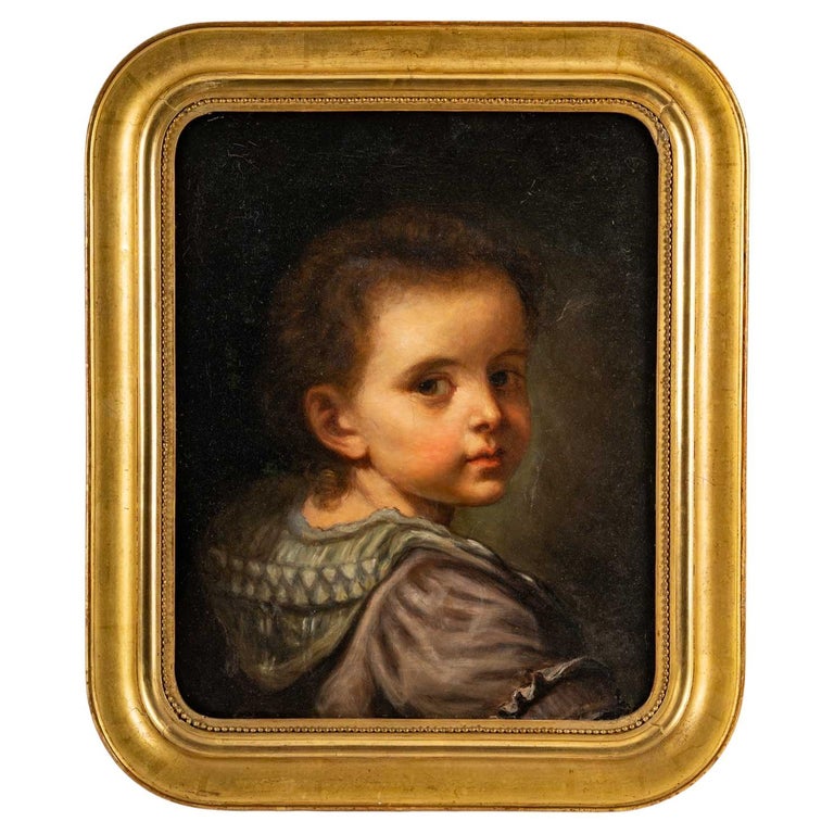 19th Century Child Portrait, 1820 For Sale at 1stDibs