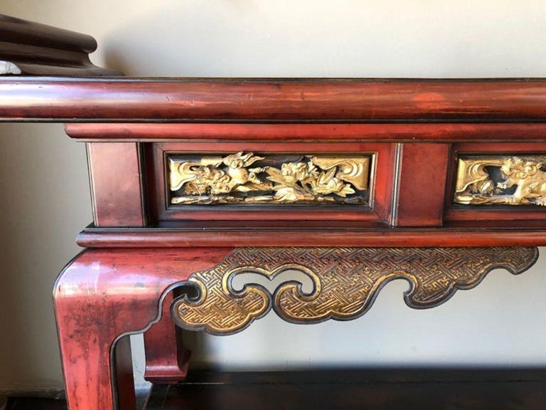 19th Century Chinese Altar Table For Sale at 1stDibs