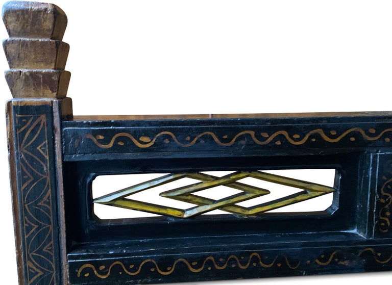 19th Century Chinese Black Lacquered Five Section Stacking Chest For ...