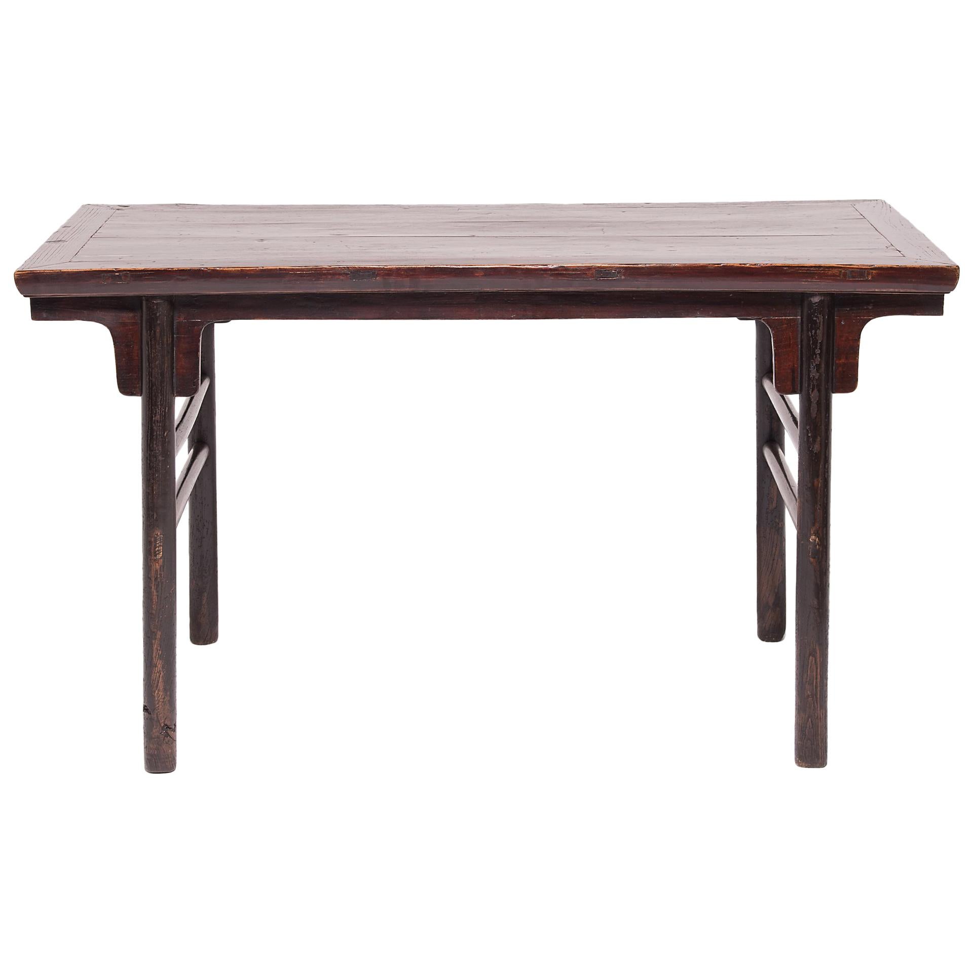 19th Century Chinese Demilune Table at 1stDibs