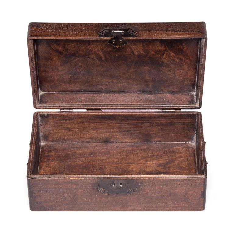 19th Century Chinese Elegant Huali Lock Box at 1stDibs