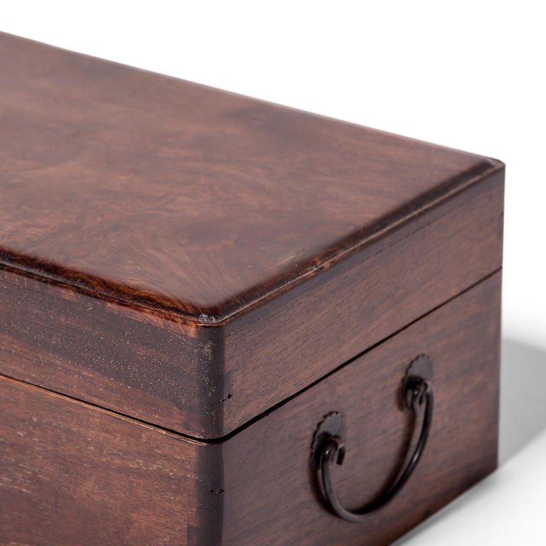 19th Century Chinese Elegant Huali Lock Box at 1stDibs