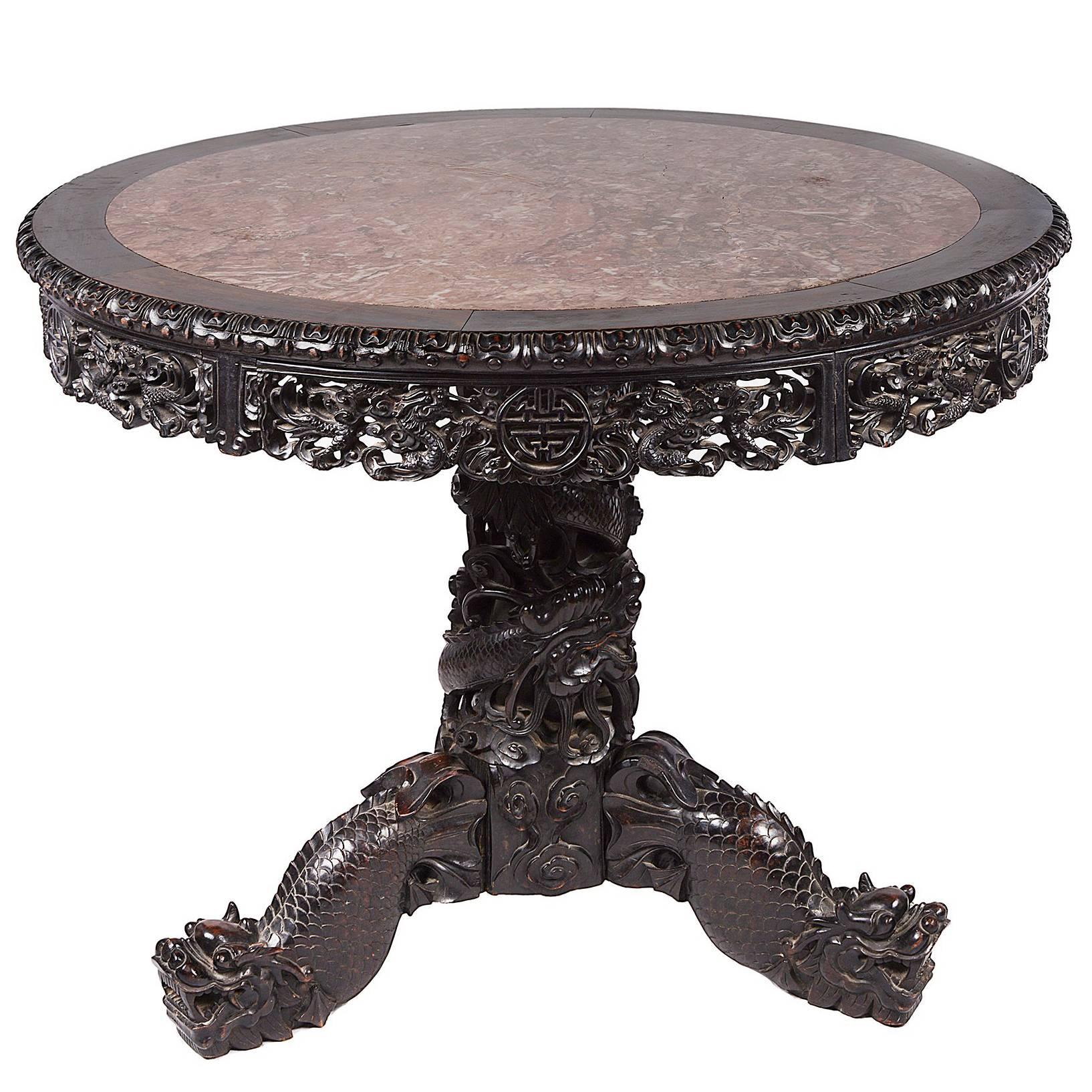 Early 19th Century Chinese Centre Table For Sale at 1stDibs