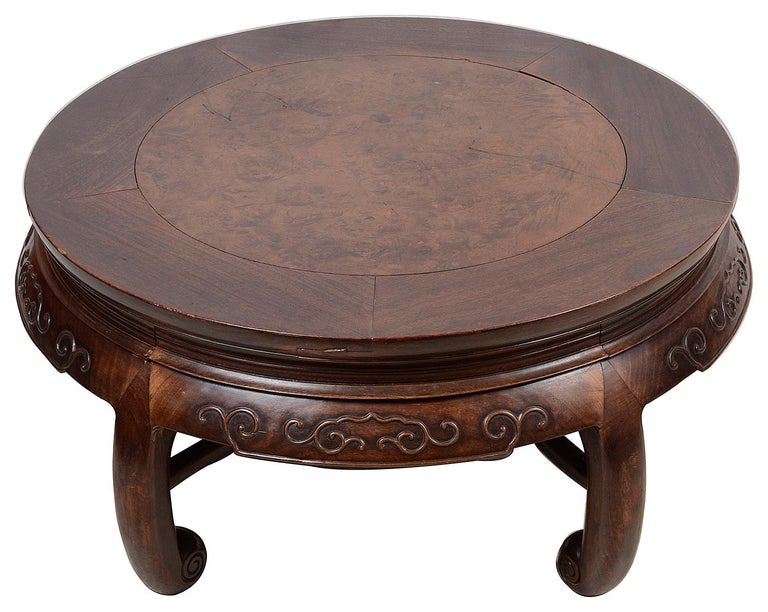 19th Century Chinese Hardwood Opium Table For Sale at 1stDibs