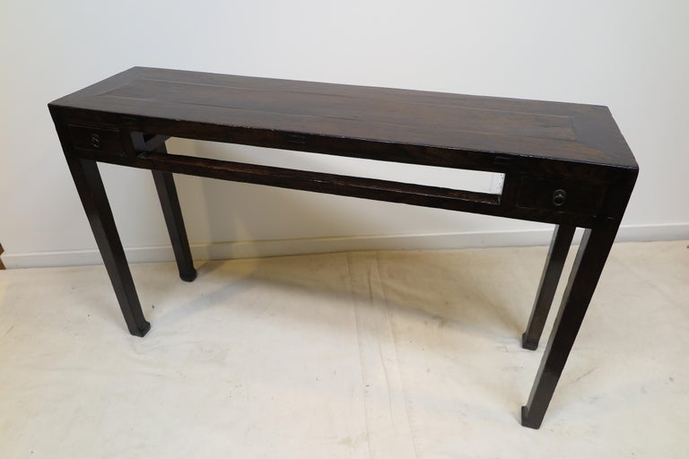 19th Century Chinese Minimal Console Table at 1stDibs