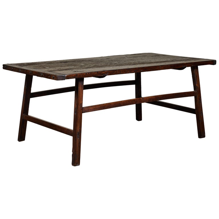 19th Century Chinese Rectangular Low Table For Sale at 1stDibs