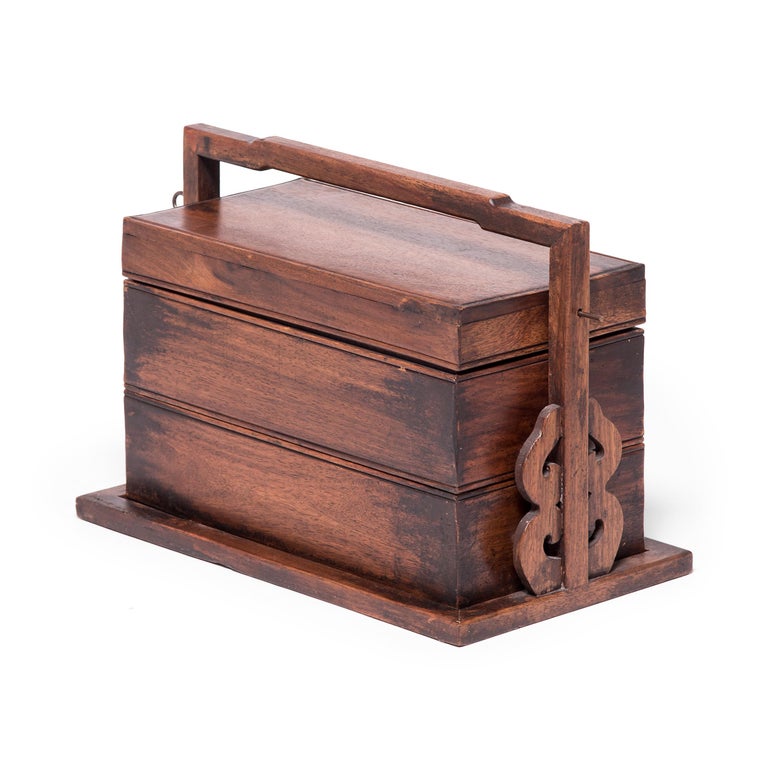 Chinese Stacked Snack Box, c. 1850 For Sale at 1stDibs
