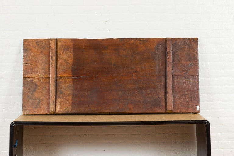 19th Century Chinese Shop Sign Panel with Calligraphy and Distressed ...