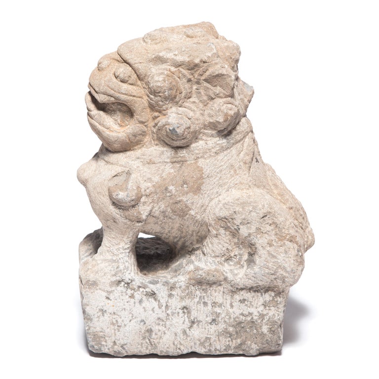 19th Century Chinese Stone Shizi Sculpture at 1stDibs