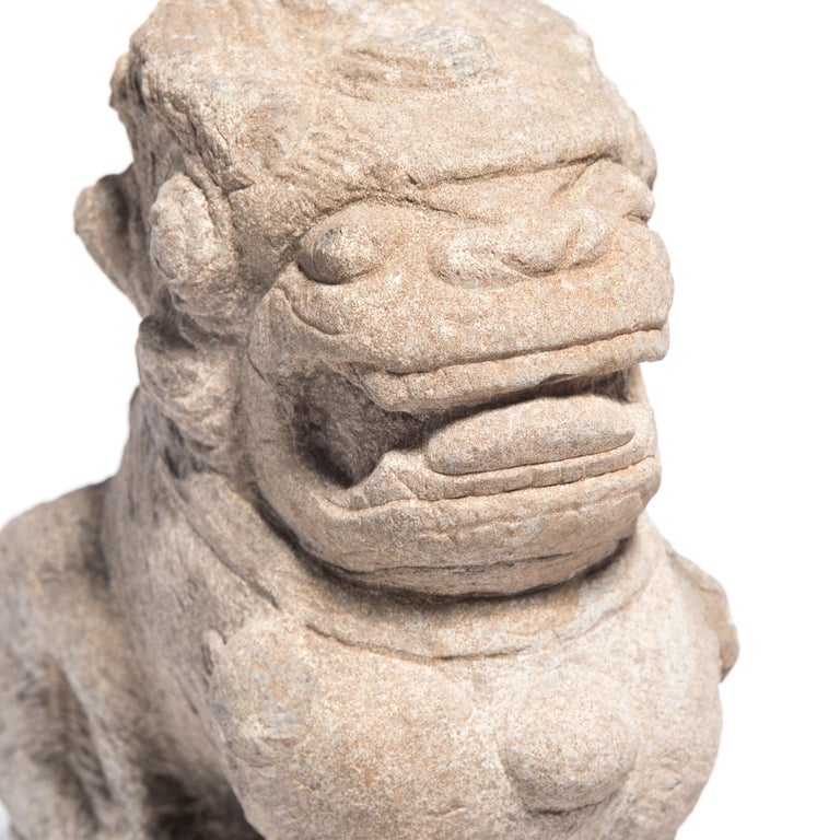 19th Century Chinese Stone Shizi Sculpture at 1stDibs