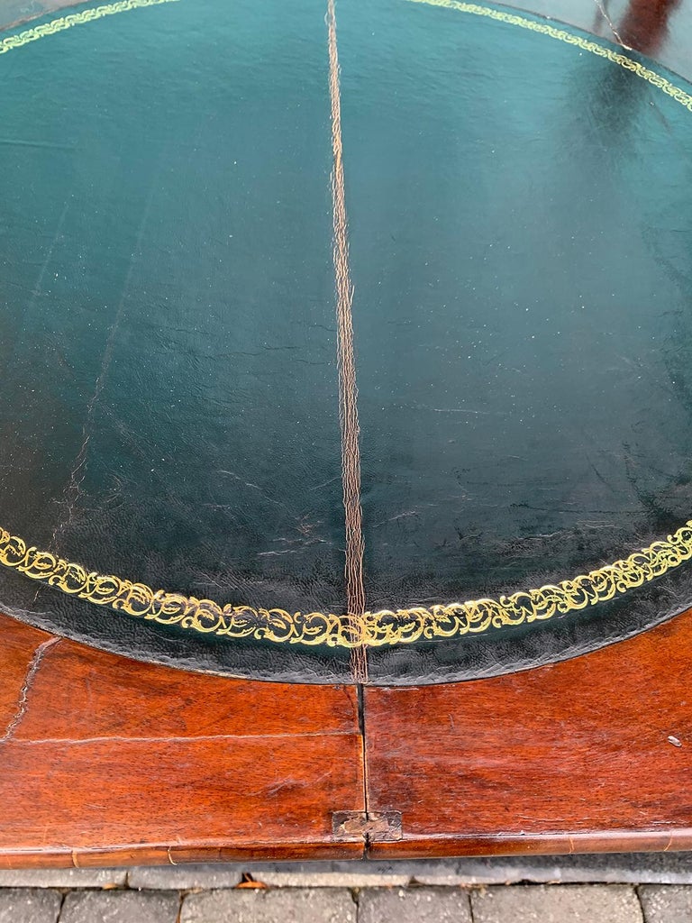 19th Century Chippendale Style Mahogany Flip Top Card Table with ...