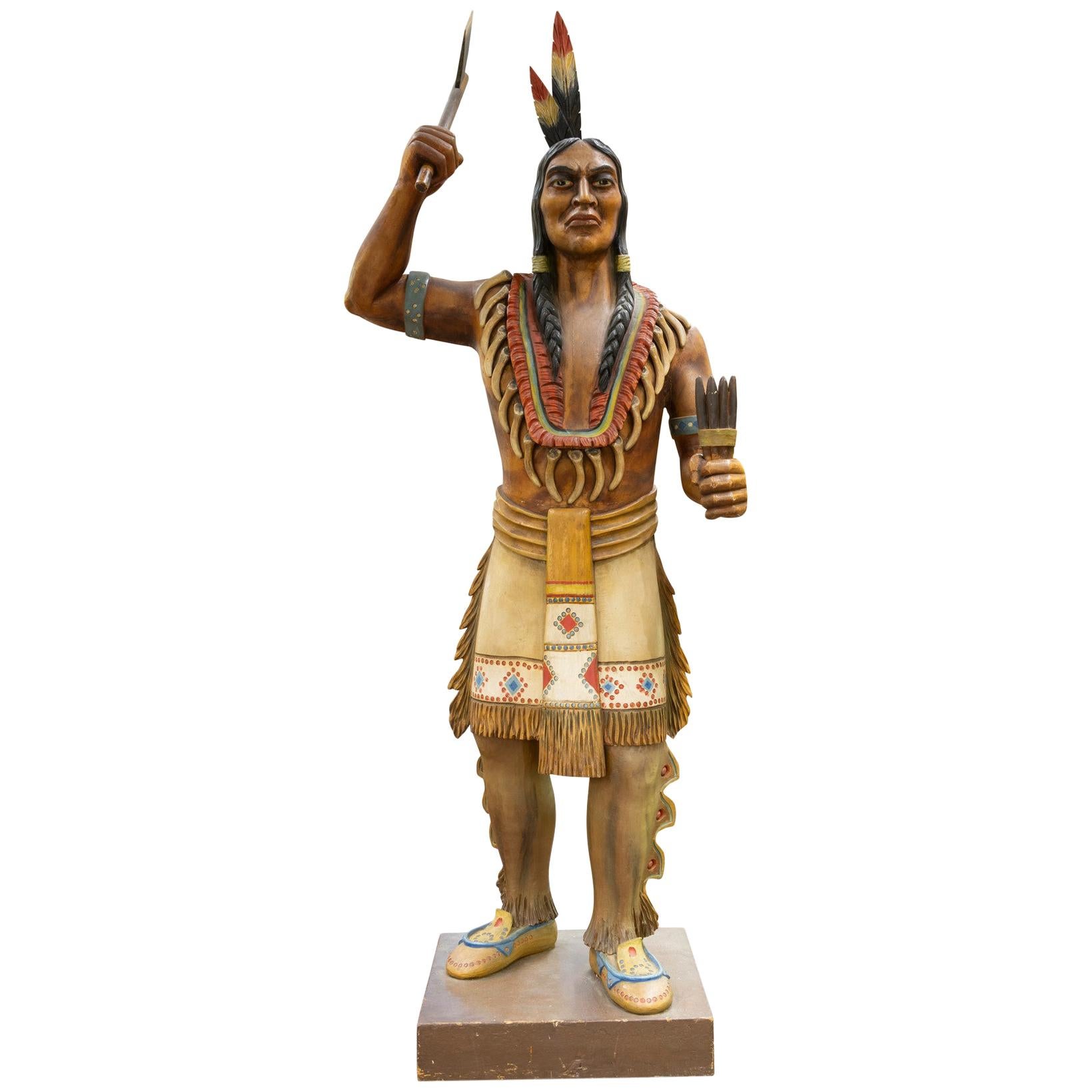 Amazing Paint Decorated Indian Rolling Pin For Sale at 1stdibs