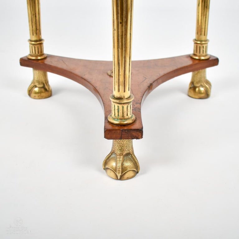 19th Century Circular Gilded Table For Sale at 1stDibs