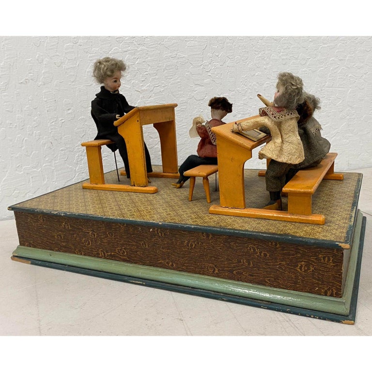 19th Century "Classroom" Automaton G.A. Schwarz, PA, circa 1880 at 1stDibs