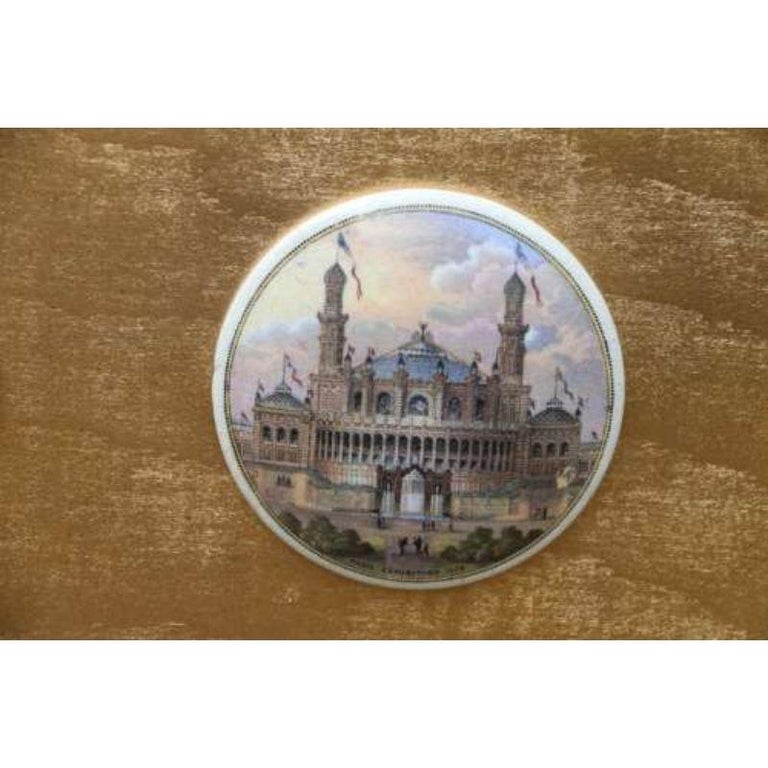 19th Century Collection of Framed Victorian Prattware Pot Lids, circa ...