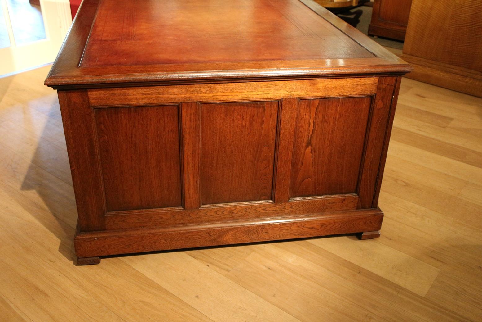 19th Century Colonial Partner Desk at 1stDibs
